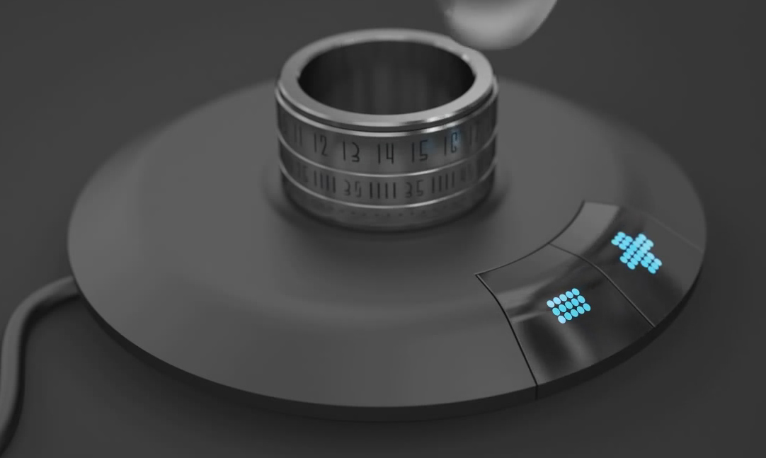 Ring Clock將時鐘與戒指兩者合而為一 - 大丈夫週記::486部落格